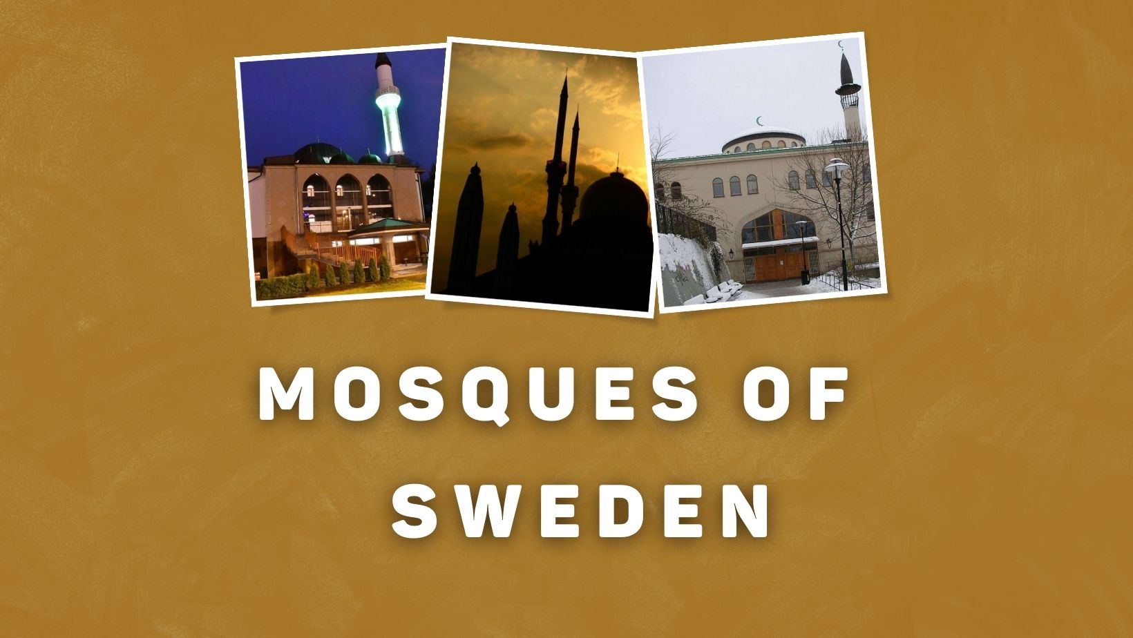 Mosques of Sweden : Mahmut Camii, Malmö Camisi vb. - Bi'dünya Haber